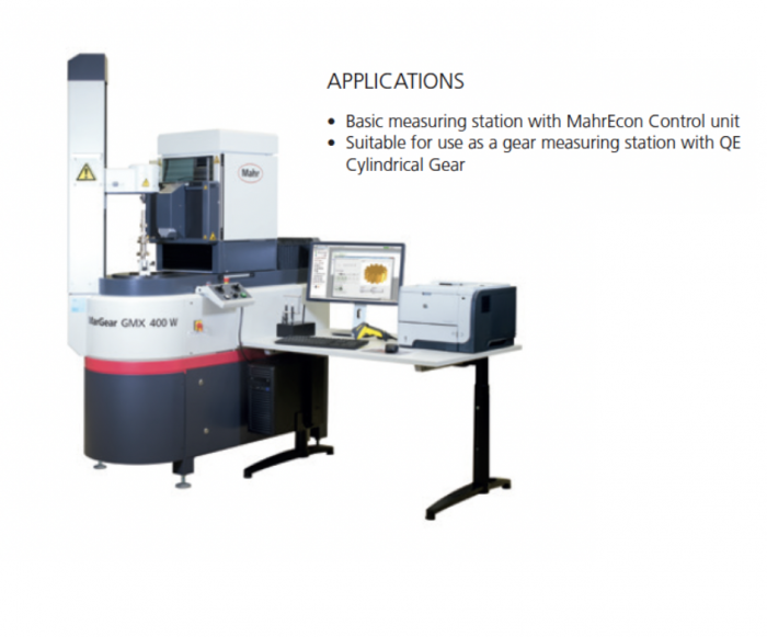 MarGear GMX 400 W | Universal Gear Measuring Center - Besmic Optic Industry