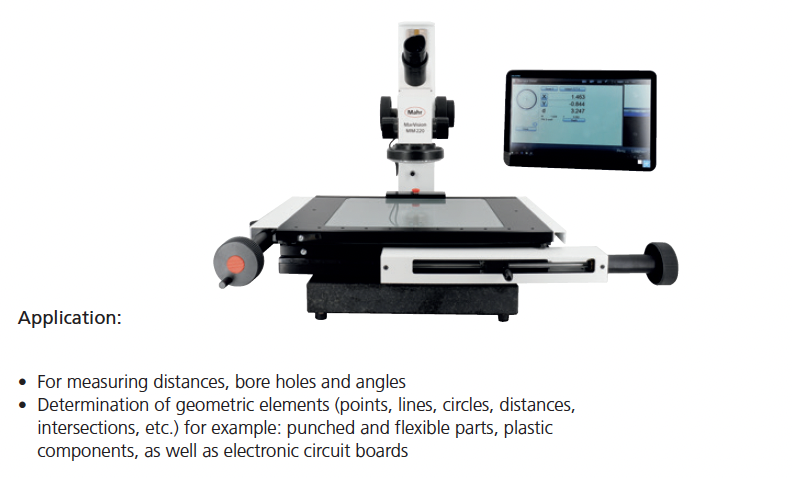 MarVision MM 220 | Workshop Measuring Microscope with M2 Software ...