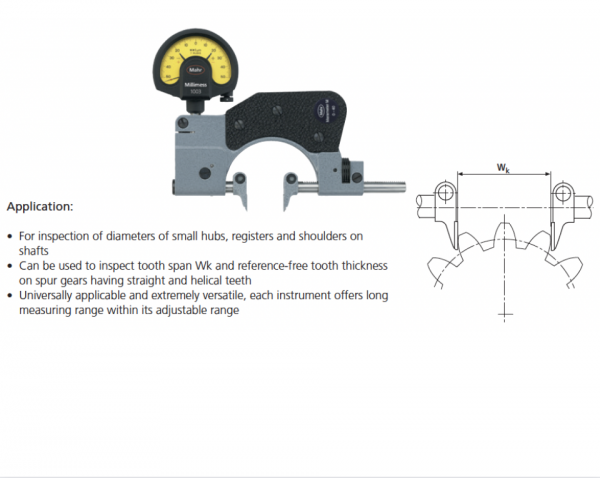 MaraMeter 840 FM | Indicating Snap Gage - Besmic Optic Industry
