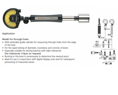 MaraMeter 838 EA | Electronic Gage for External Measurement - Besmic ...