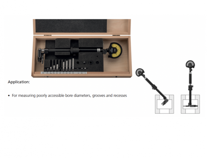 MaraMeter 844 NR | Self-centering Dial Bore Gage - Besmic Optic Industry