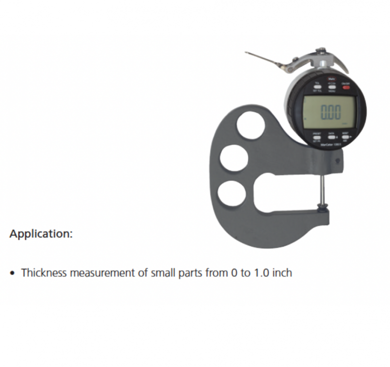 MaraMeter XLI– 22P– 20 | Portable Thickness Gages - Besmic Optic Industry