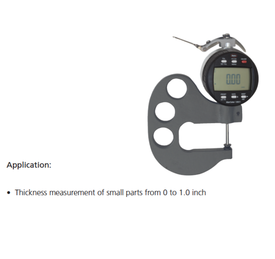 MaraMeter XLI– 22P– 20 | Portable Thickness Gages - Besmic Optic Industry
