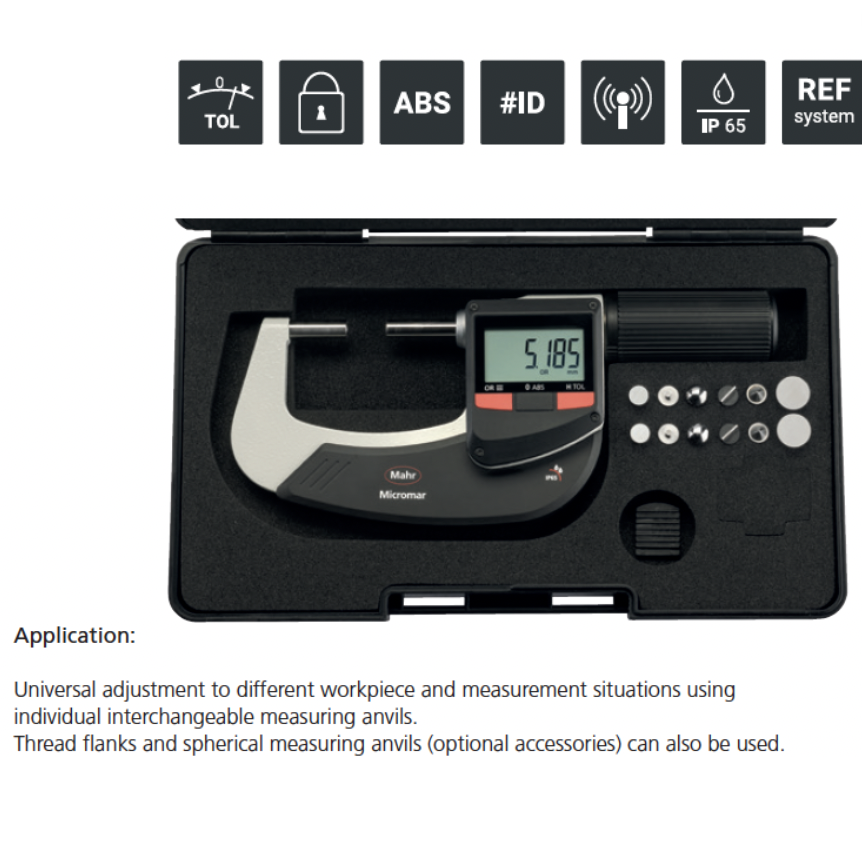 Micromar 40 EWRi-V | Digital Micrometer - Besmic Optic Industry