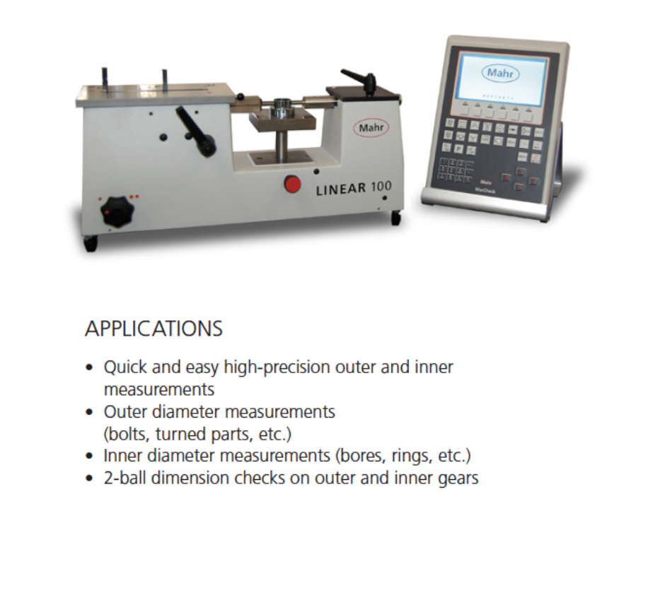 Precimar LINEAR 100 | Length Measuring Instrument - Besmic Optic Industry